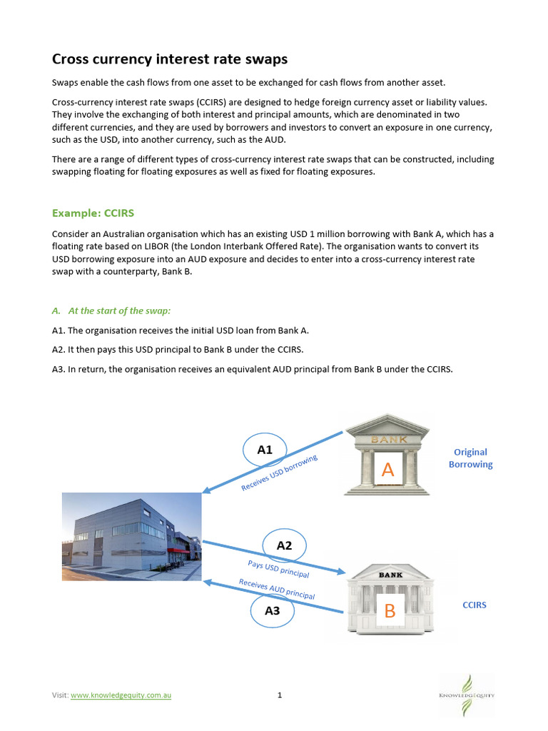 Cross Currency Interest Rate Swaps | PDF | Swap (Finance) | Interest ...