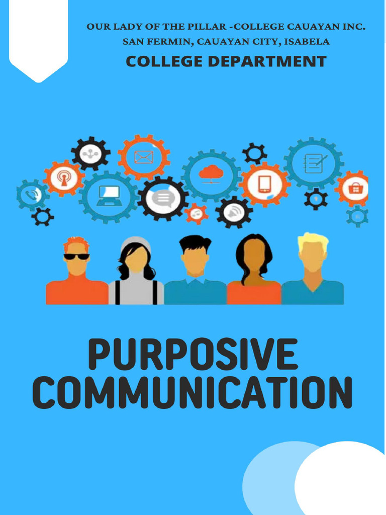 Understanding Purposive Communication | PDF | Communication | Human ...