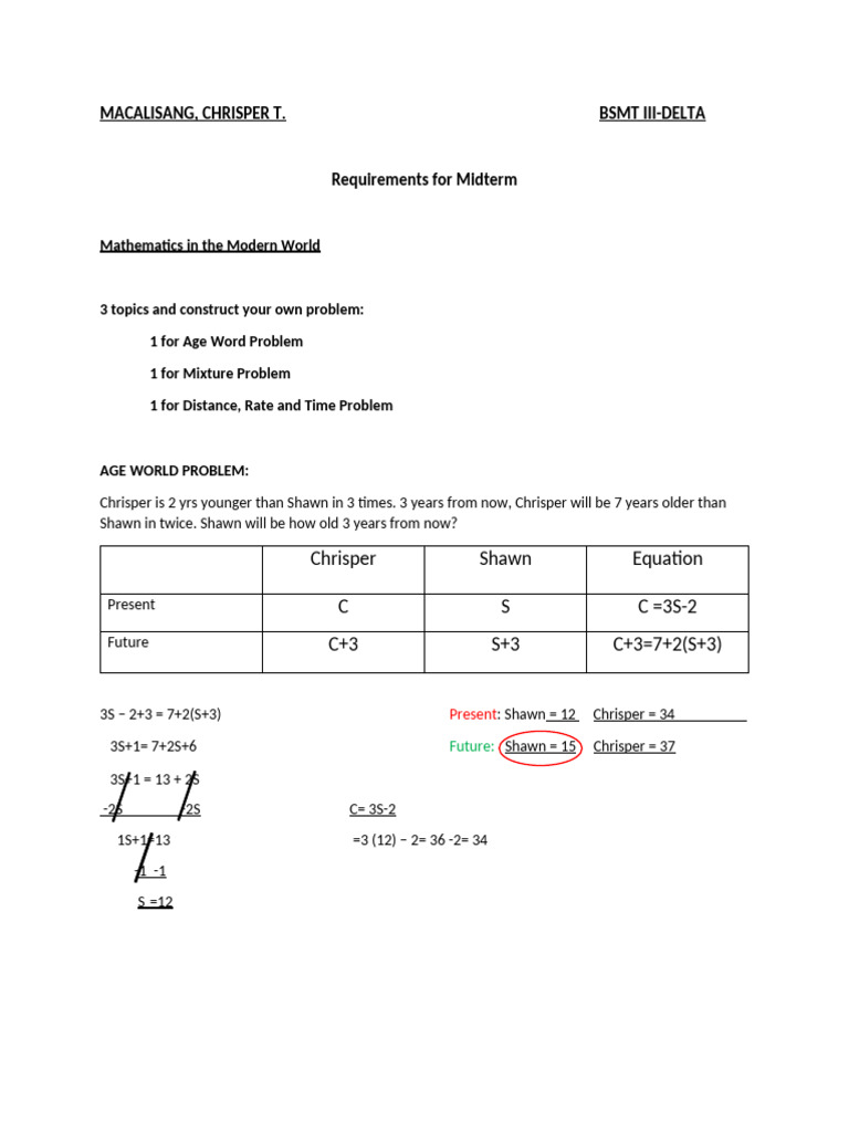 Mathematics in The Modern World | PDF