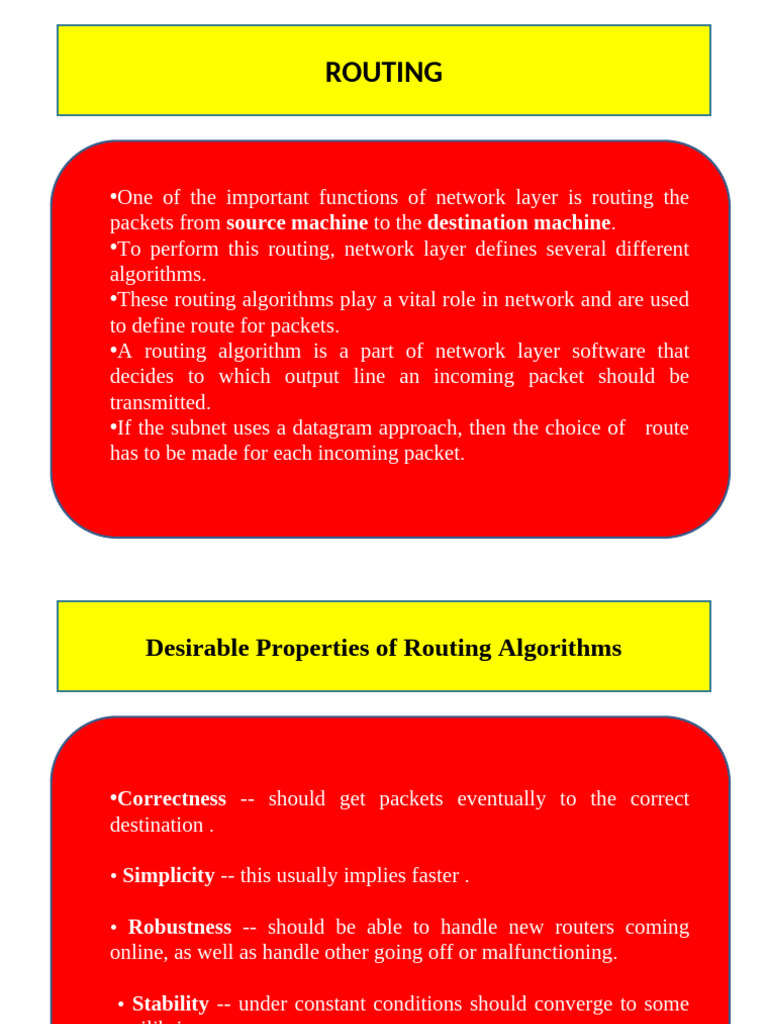 UNIT 5 | PDF | Routing | Network Congestion UNIT 5 | PDF | Routing | Network Congestion