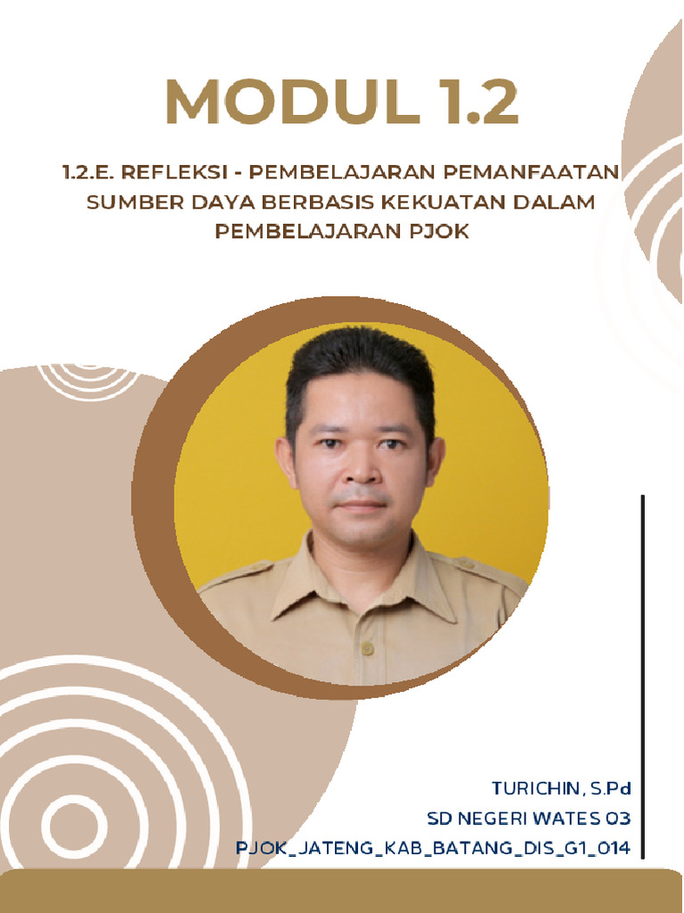Modul 1.2.e Refleksi - Turichin | PDF