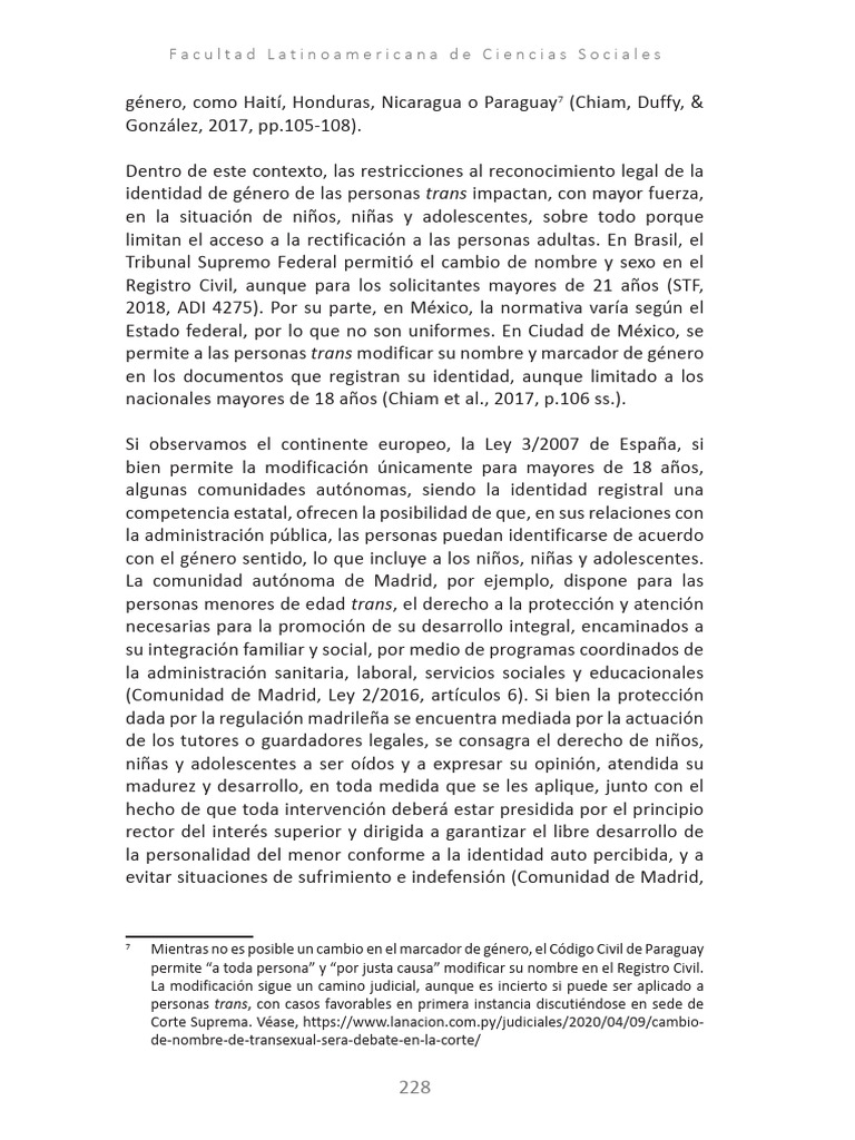 Libro Ninez y Genero CIDENI FLACSO 1 278 228 | PDF | Transgénero ...