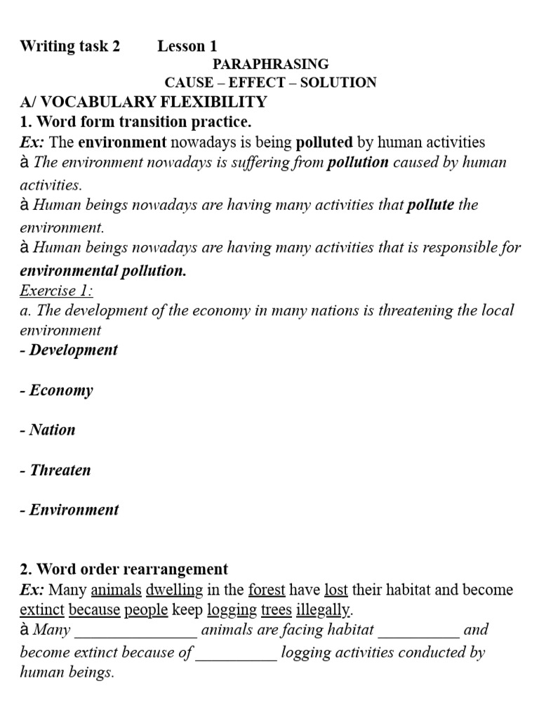 W2-lesson 1 | PDF | Subject (Grammar) | Verb