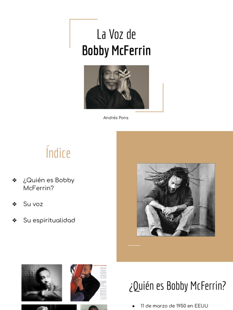 Bobby McFerrin | PDF | Religión y espiritualidad