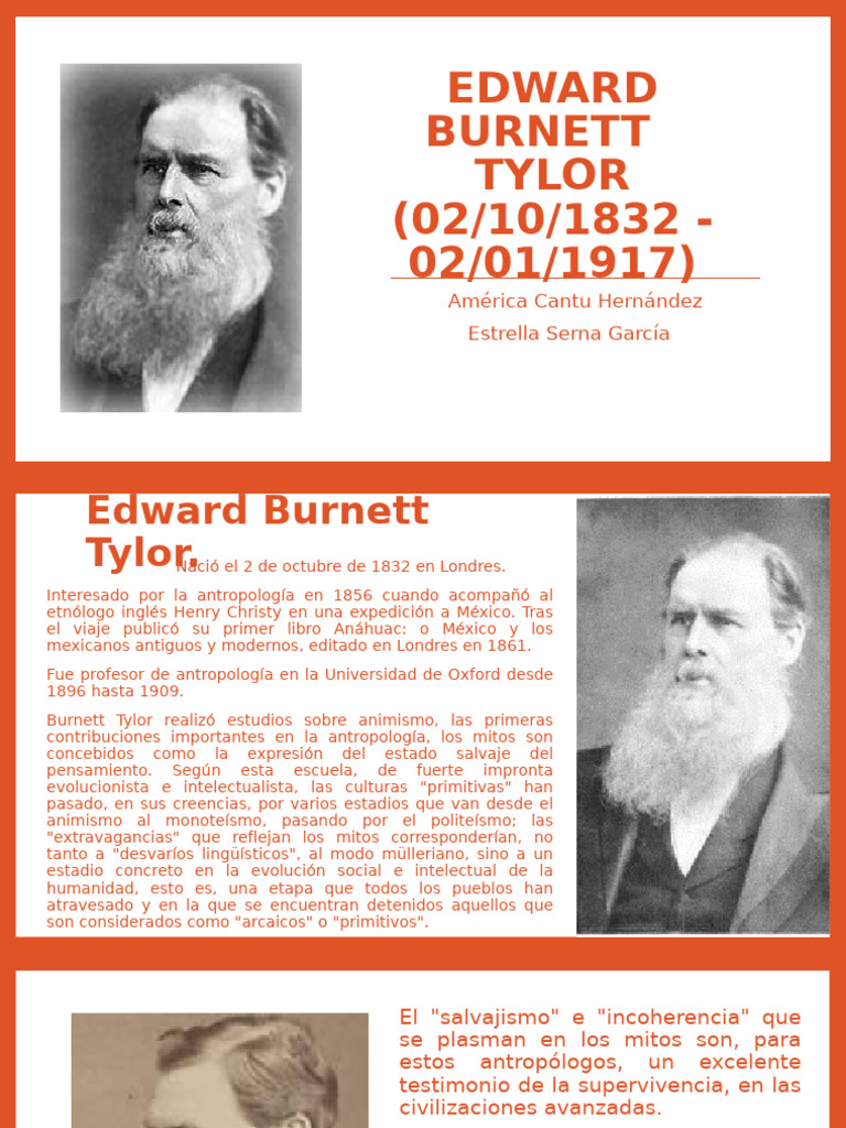 Edward Burnett Tylor | PDF | Educación en artes liberales