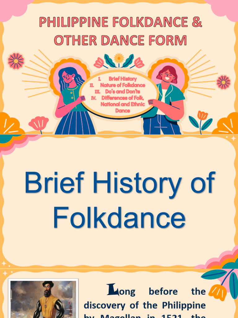 Lesson 3 PE 12 Intro To Folkdance | PDF | Dances | Philippines