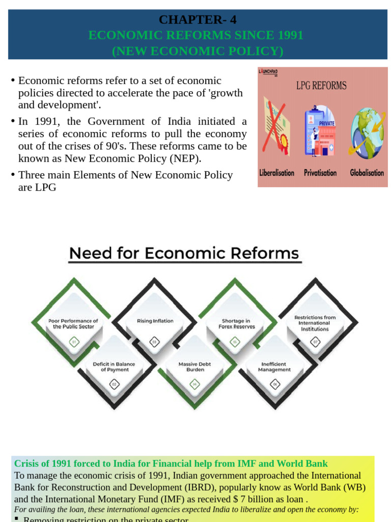 Economic Reforms Since 1991. | PDF | World Trade Organization | Taxes