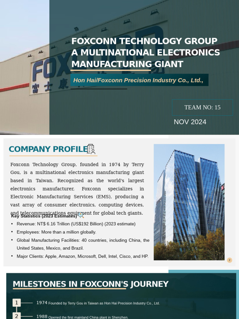 Foxconn Technology Group - 15 | PDF | Outsourcing | Automation