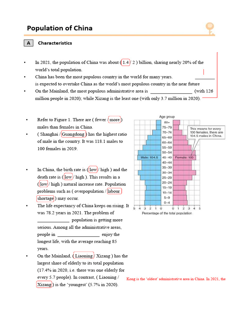 S4 Exploring - The - Geography - of - China - Population | PDF | China ...