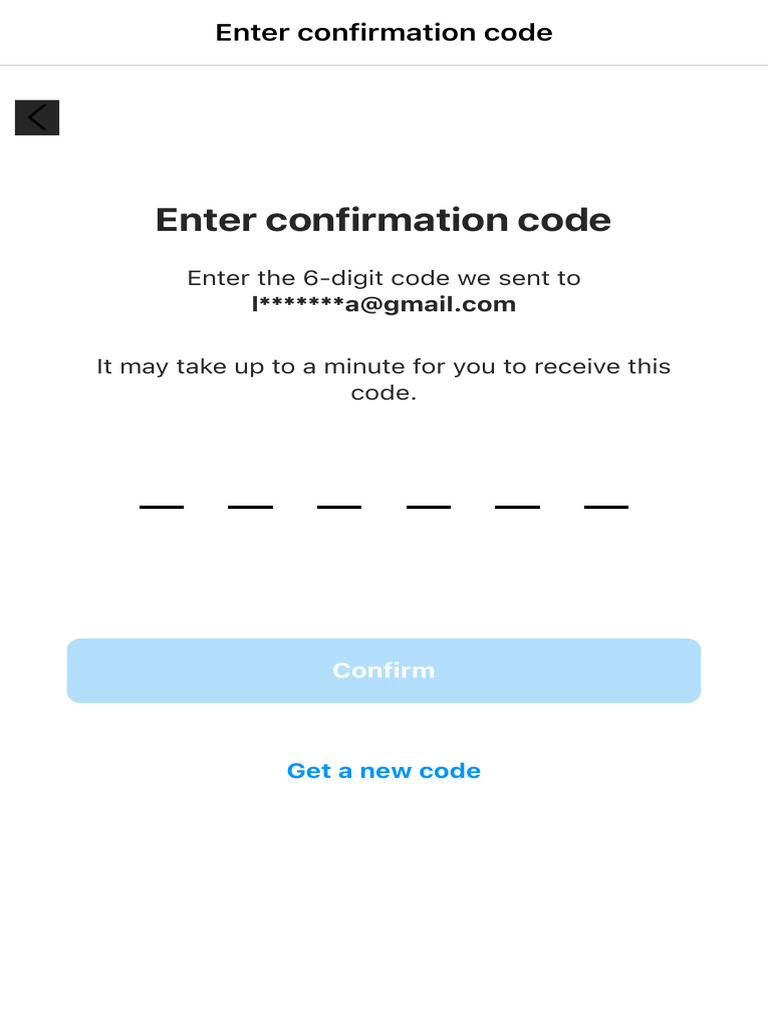Enter Confirmation Code - Instagram | PDF
