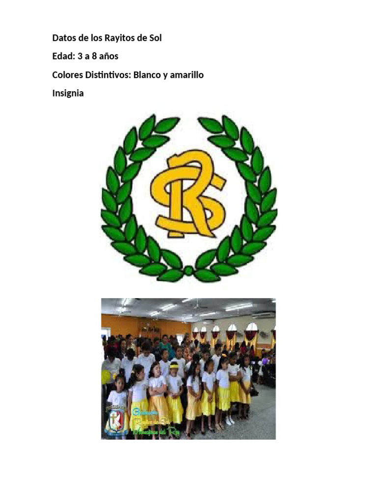 Grupos e Insignias para Niños y Jóvenes | PDF