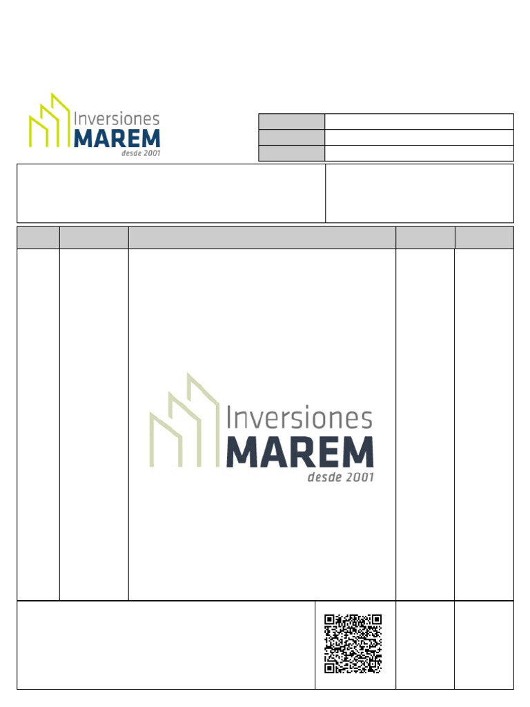 Inversiones Marem, S.A. de C.V.: Credito Fiscal | PDF