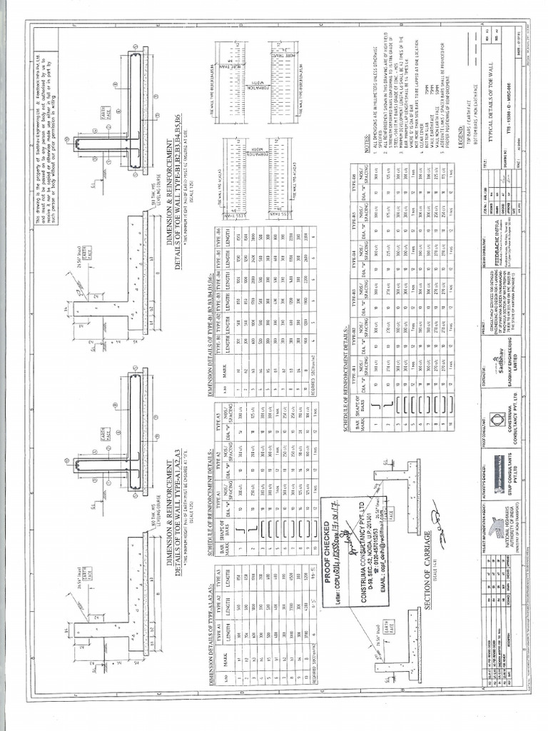 Approved Toe Wall (YP) From CCPL | PDF