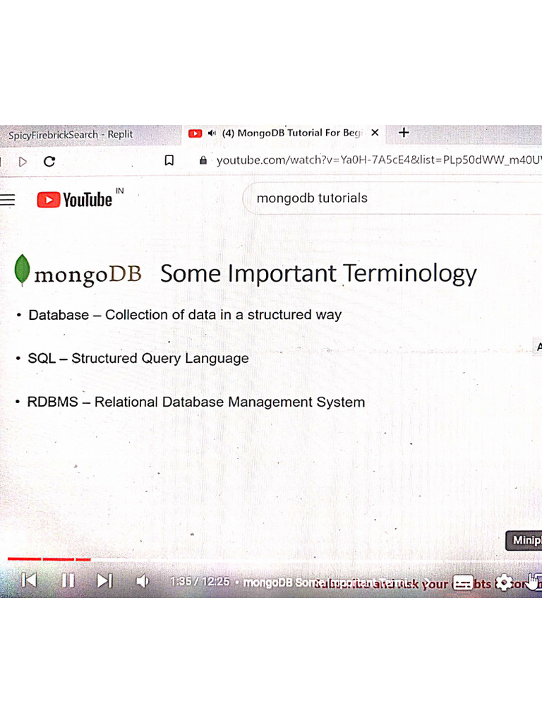 Mongo DB - Nosql | PDF