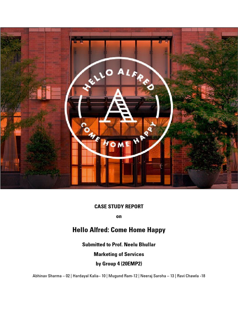 Hello Alfred: Service Overview & Pricing | PDF | Software As A Service ...