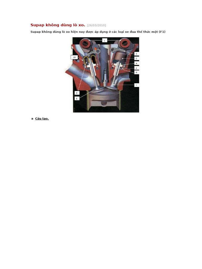 Xu Pap Không Dùng Lò Xo | PDF