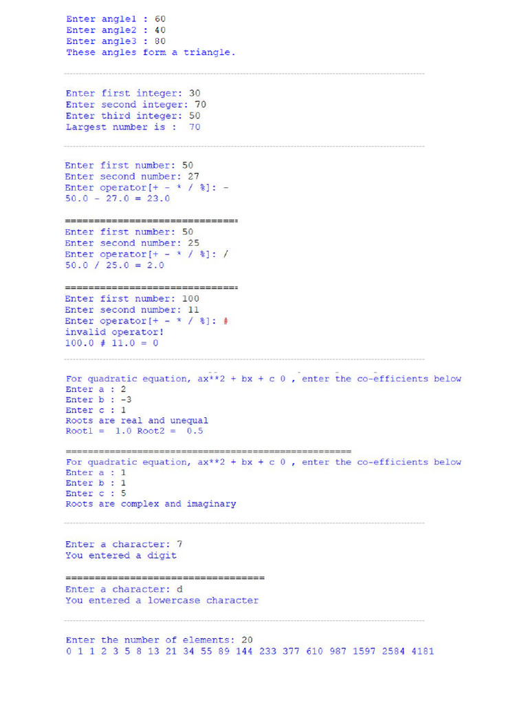 Computer FT11 OutPut | PDF