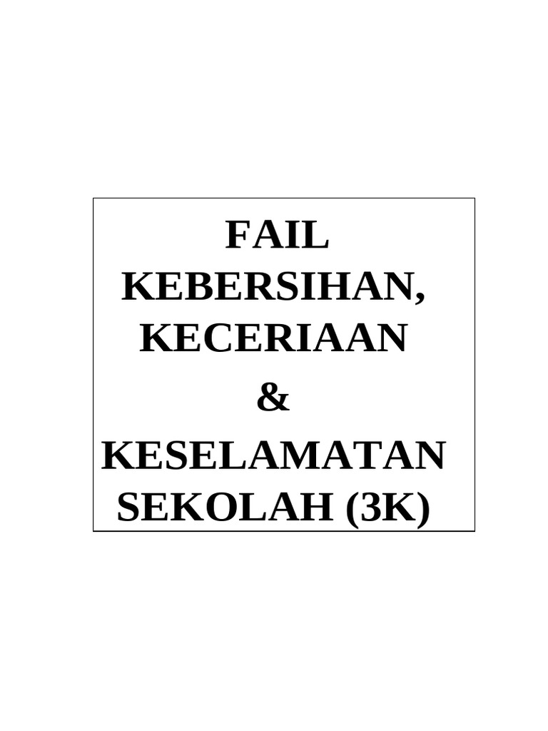 Partition Fail Pengurusan 3K | PDF