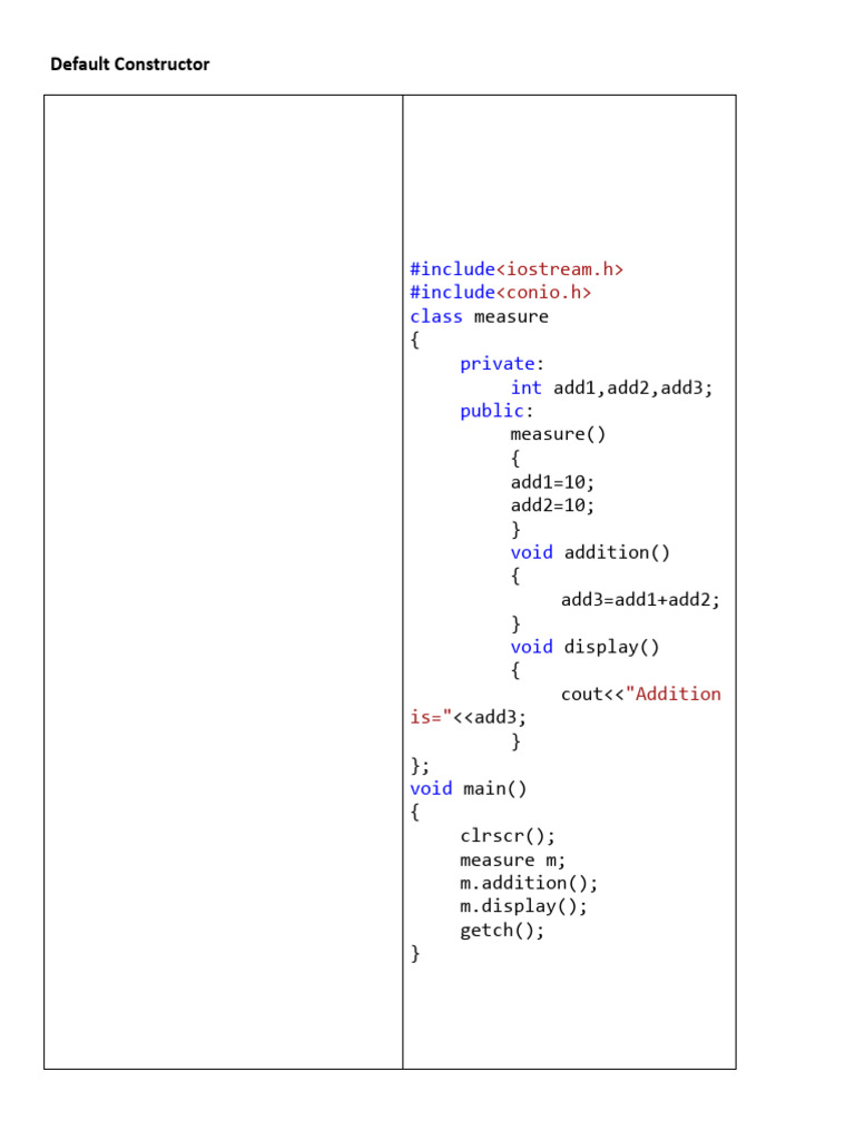 Practical No 10oop Manual Pdf Constructor Object Oriented Programming Programming