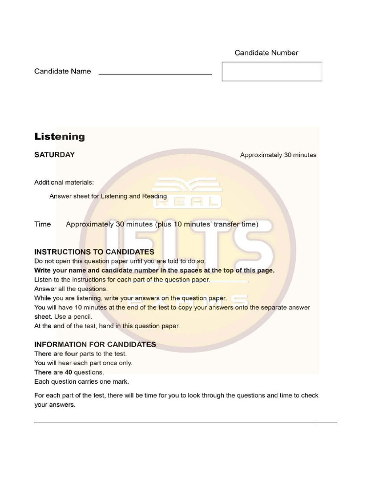 Ielts Vol 3 Recent Test 10 | PDF