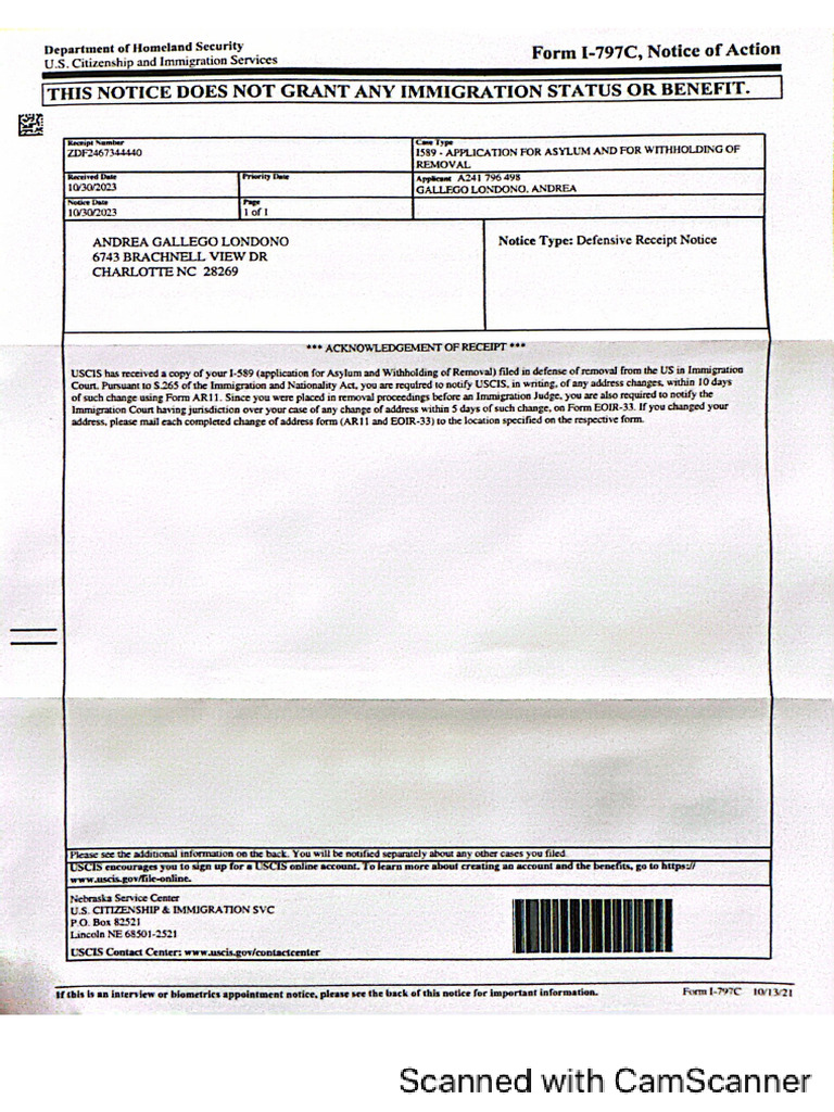 I797C | PDF