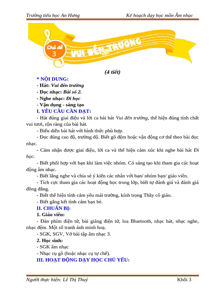 KHBD Âm NH C 3 CĐ3 | PDF