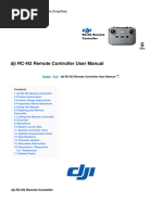 DJI FPV Remote Controller 3 Manual | PDF | Remote Control | Aircraft