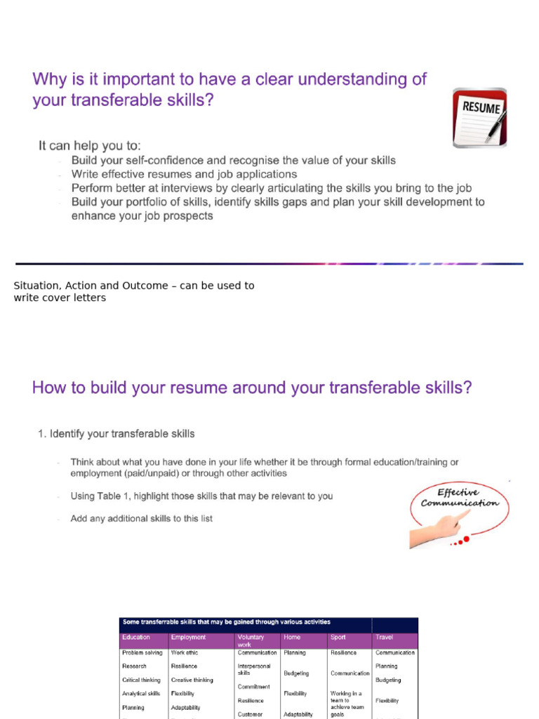 Transferable Skills Seminar | PDF
