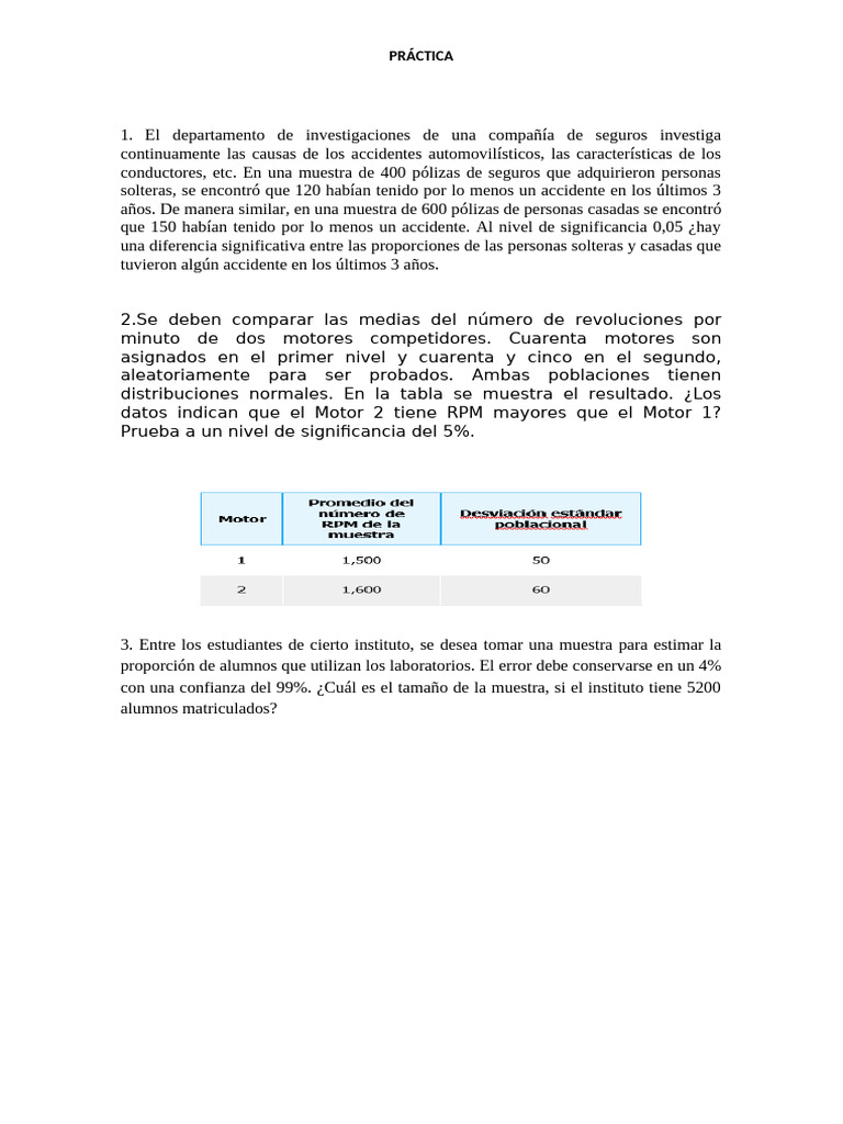Practica Estadistica | PDF | Tecnología