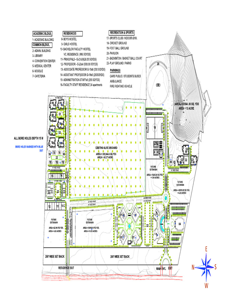 Proposed Bore Hole Location Plan | PDF