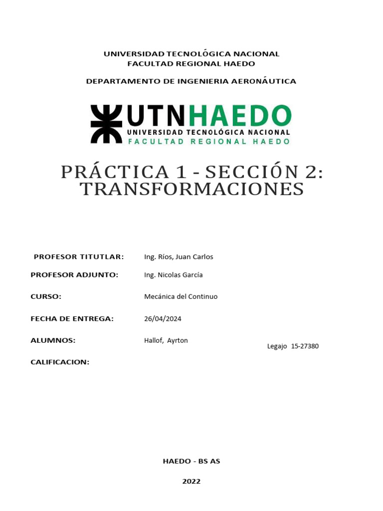24 PRACTICA C1S2 Hallof | PDF