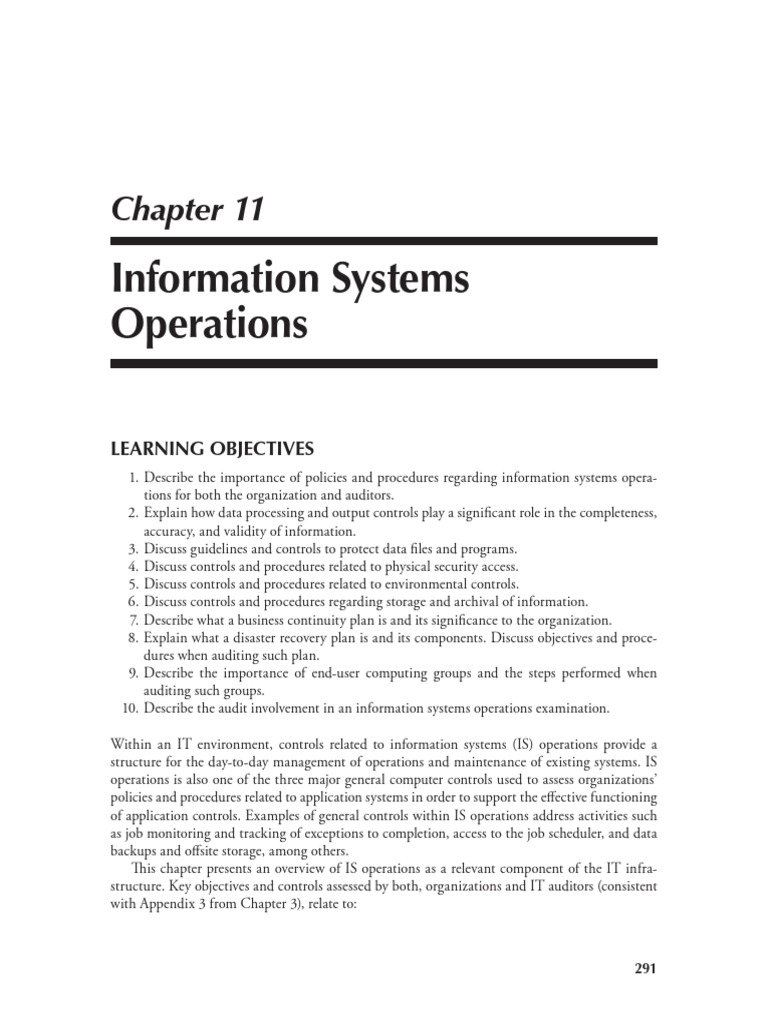 IT Audit & Operations Guide | PDF | Backup | Access Control