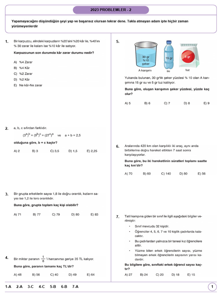 2023 Problemler - 2 | PDF