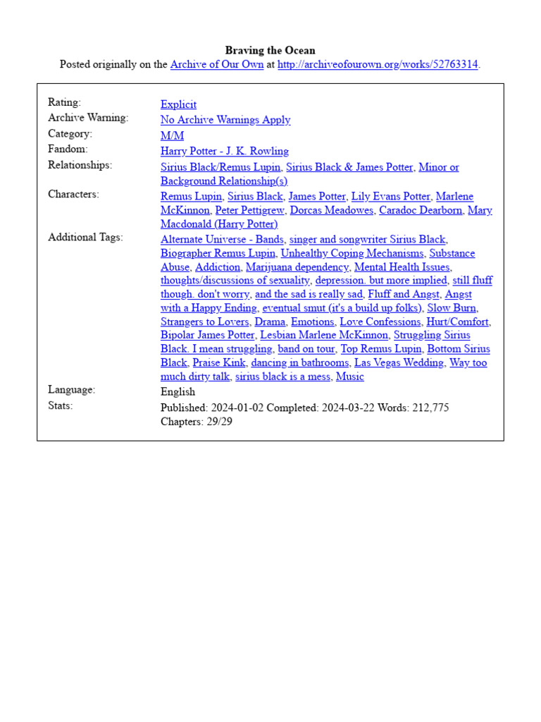 Braving The Ocean | PDF