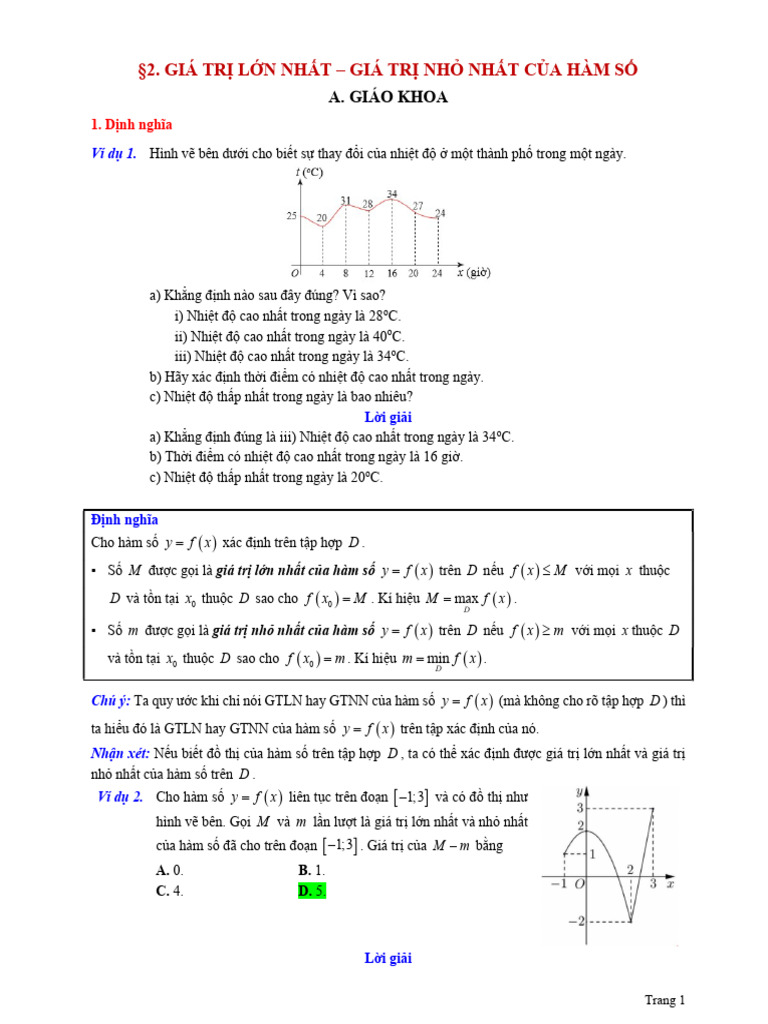 Maxmin Loigiaichitiet | PDF