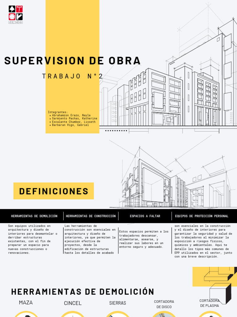 SUPERVISION de OBRA Abrahamzon Barbara Escalante Sarmiento | PDF ...