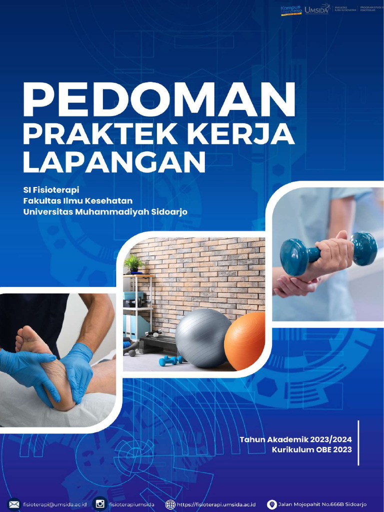 Pedoman PKL S1 Fisioterapi Tahun 2024 Final1 | PDF