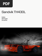 Sandvik TH430 Dump Truck Specs | PDF | Pump | Engines