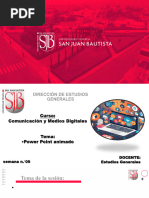 Animaciones y Transiciones 5 Ejemplos de Cada Una | PDF | Microsoft PowerPoint | Animación