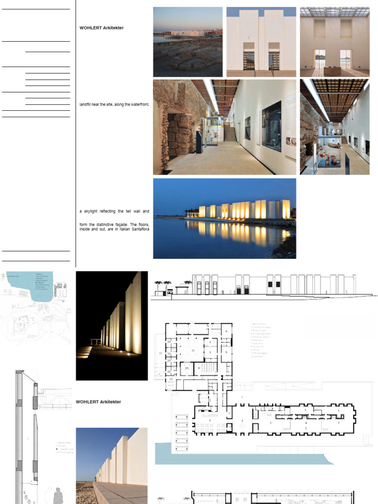 Bahrain Fort Museum Report | PDF | Bahrain | Photograph