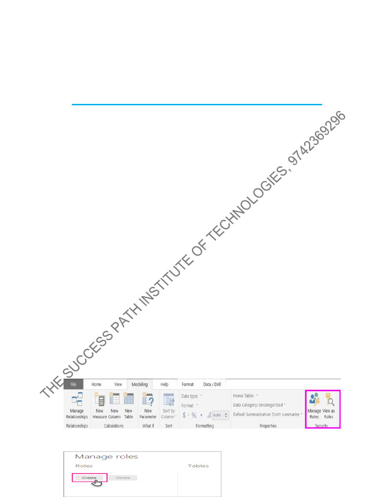 Power BI RLS | PDF | Data Warehouse | Performance Indicator