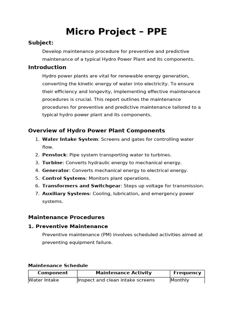 Micro Project - PPE: Subject | PDF | Engineering | Applied And Interdisciplinary Physics