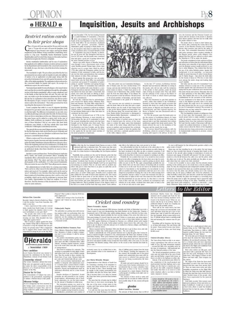 Inquisition Jesuits | PDF | Inquisition
