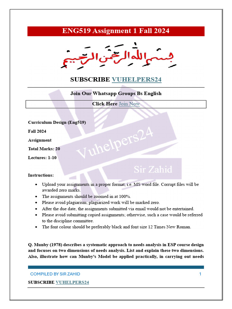 ESP Needs Analysis for Restaurant Staff | PDF | Vocabulary | Learning