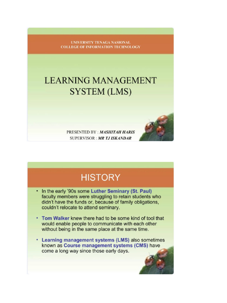 LMS-Malaysia University | PDF