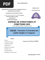 Les Lipides Simples : Glycérides, Cérides, Stérides | PDF | Cholestérol ...