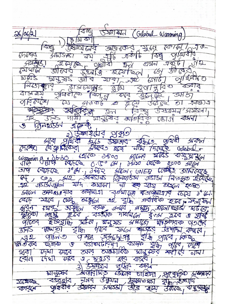 Bengali Language Project | PDF