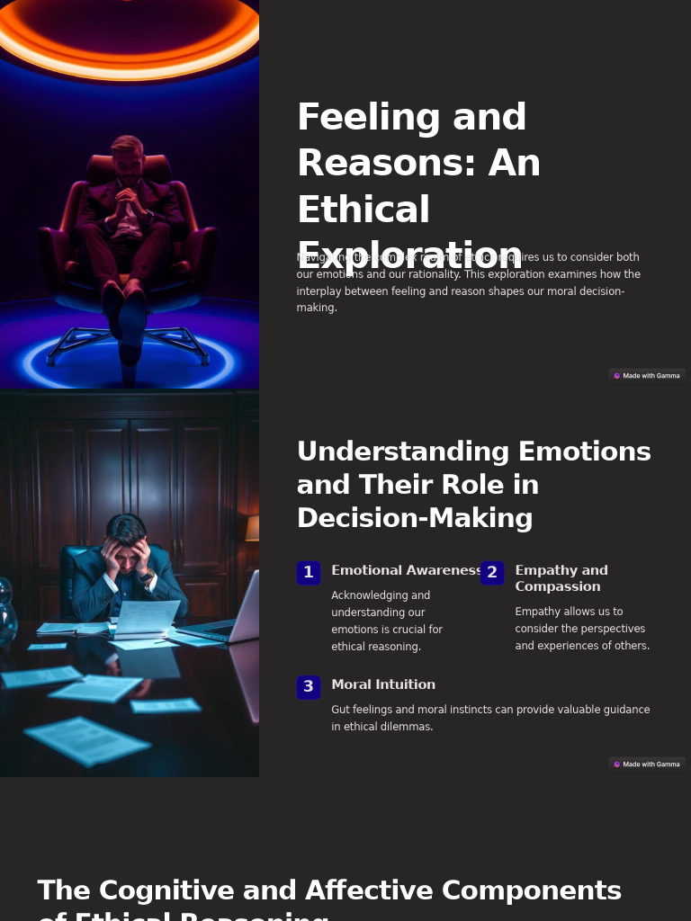 Feeling and Reasons An Ethical Exploration | PDF | Reason | Rationality