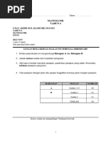 UASA BM THN 4 SET 1 20242025 BY CIKGU GORGEOUS | PDF