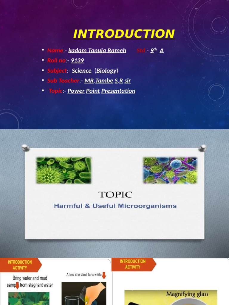 Useful and Harmful Microbed | PDF | Technology & Engineering